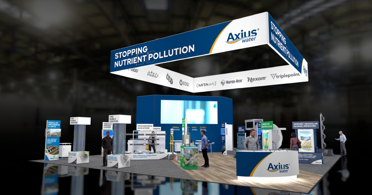 EOSi | Axius Water® Brings Solutions Together at WEFTEC 2025 that…